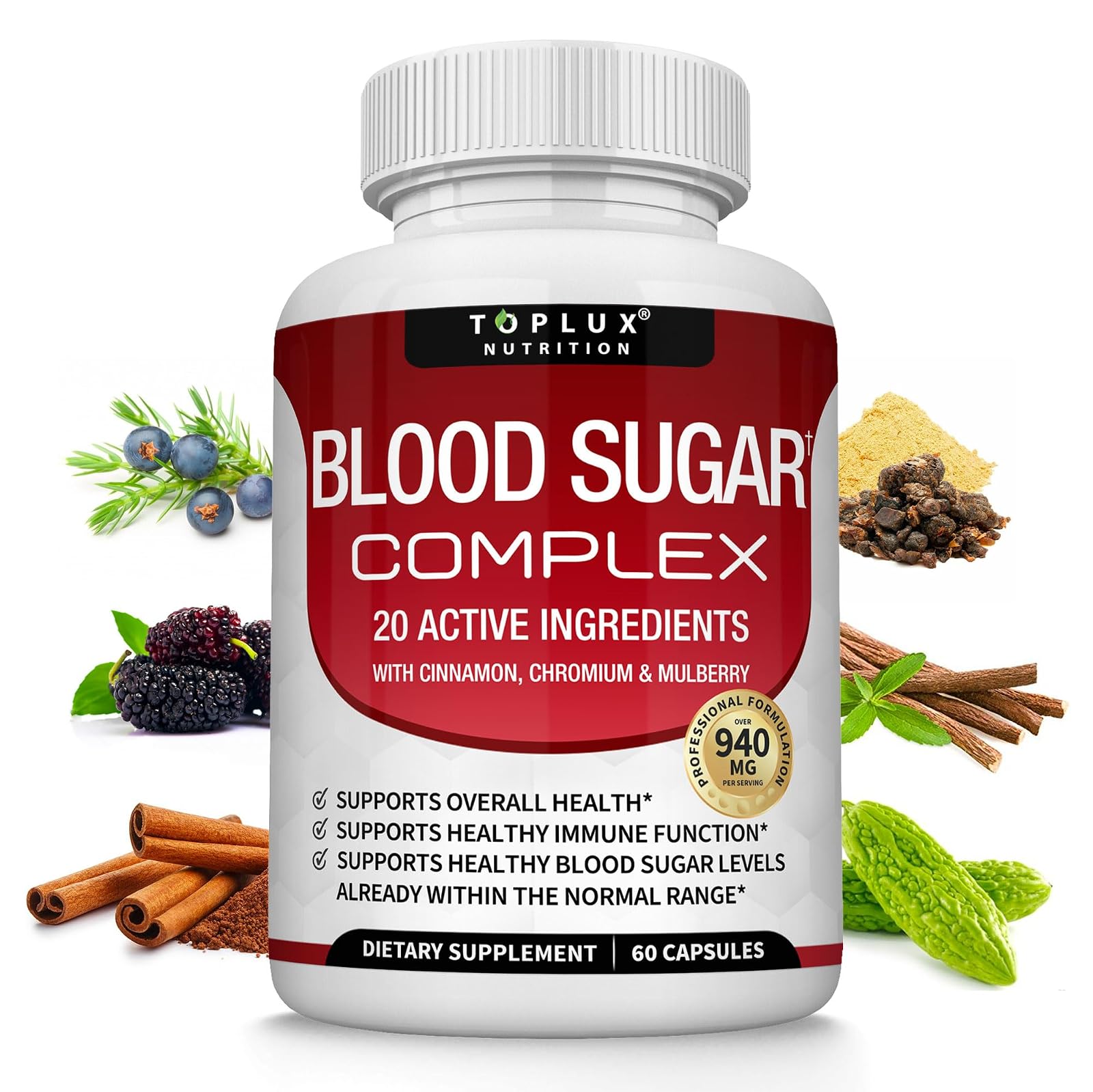 Blood Sugar Complex trace minerals support