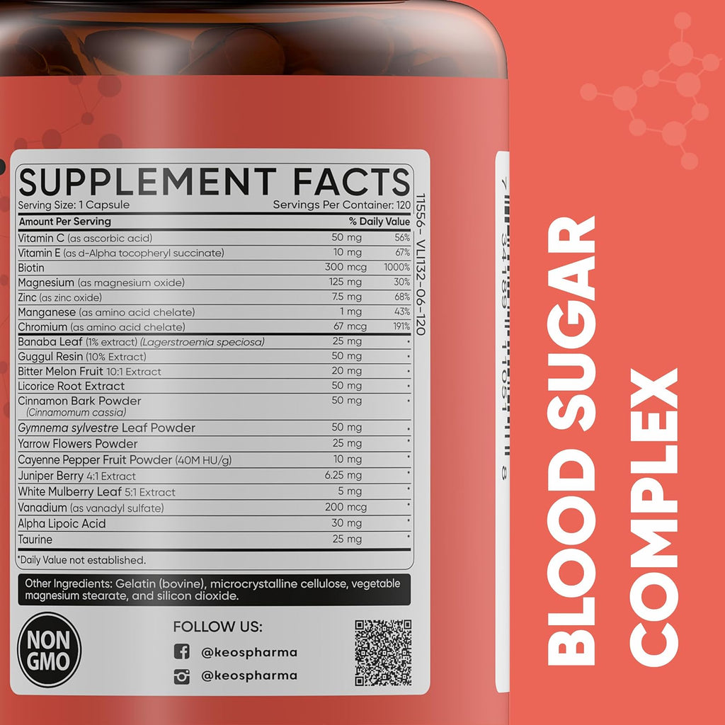blood sugar complex with ceylon cinnamon