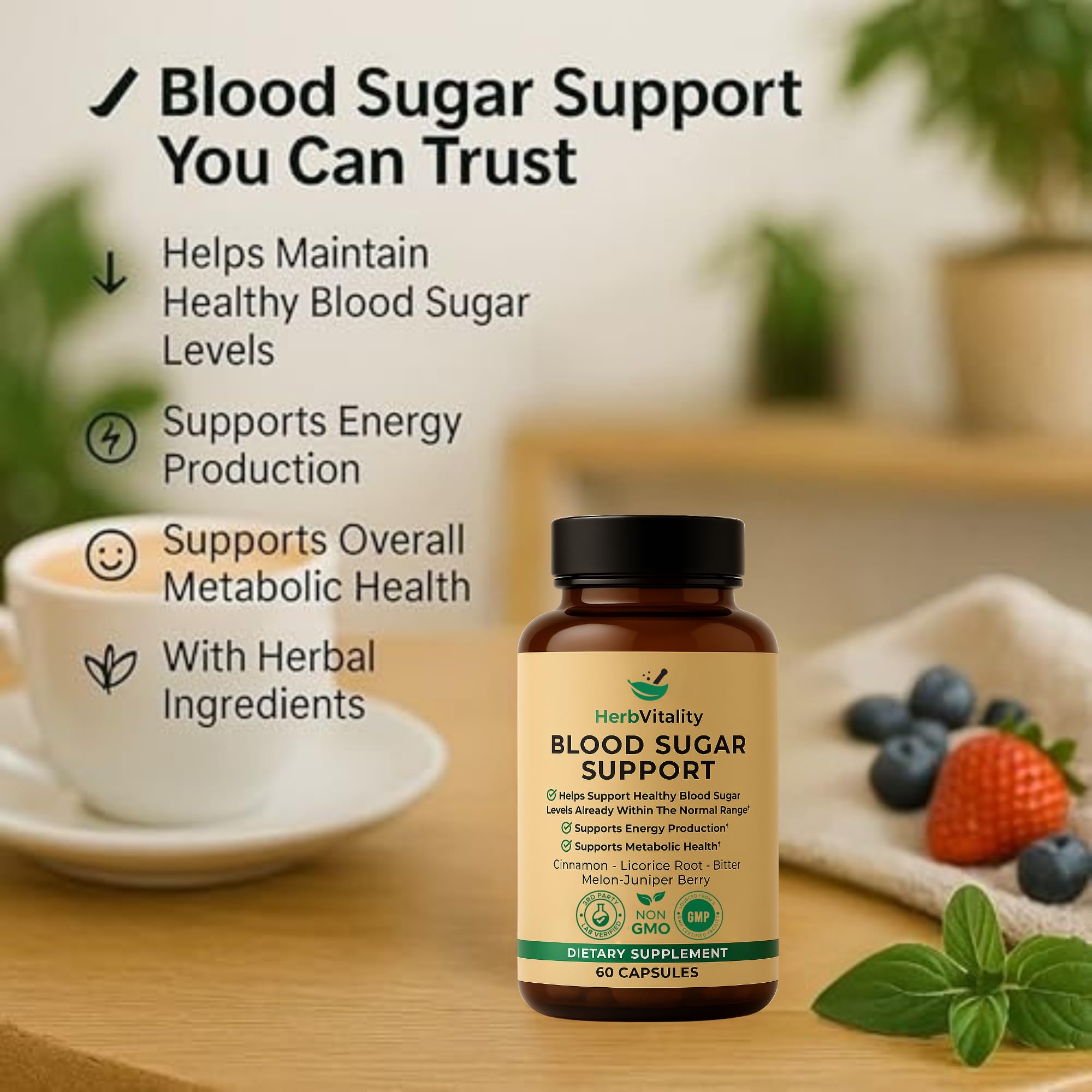blood sugar control herbal capsules