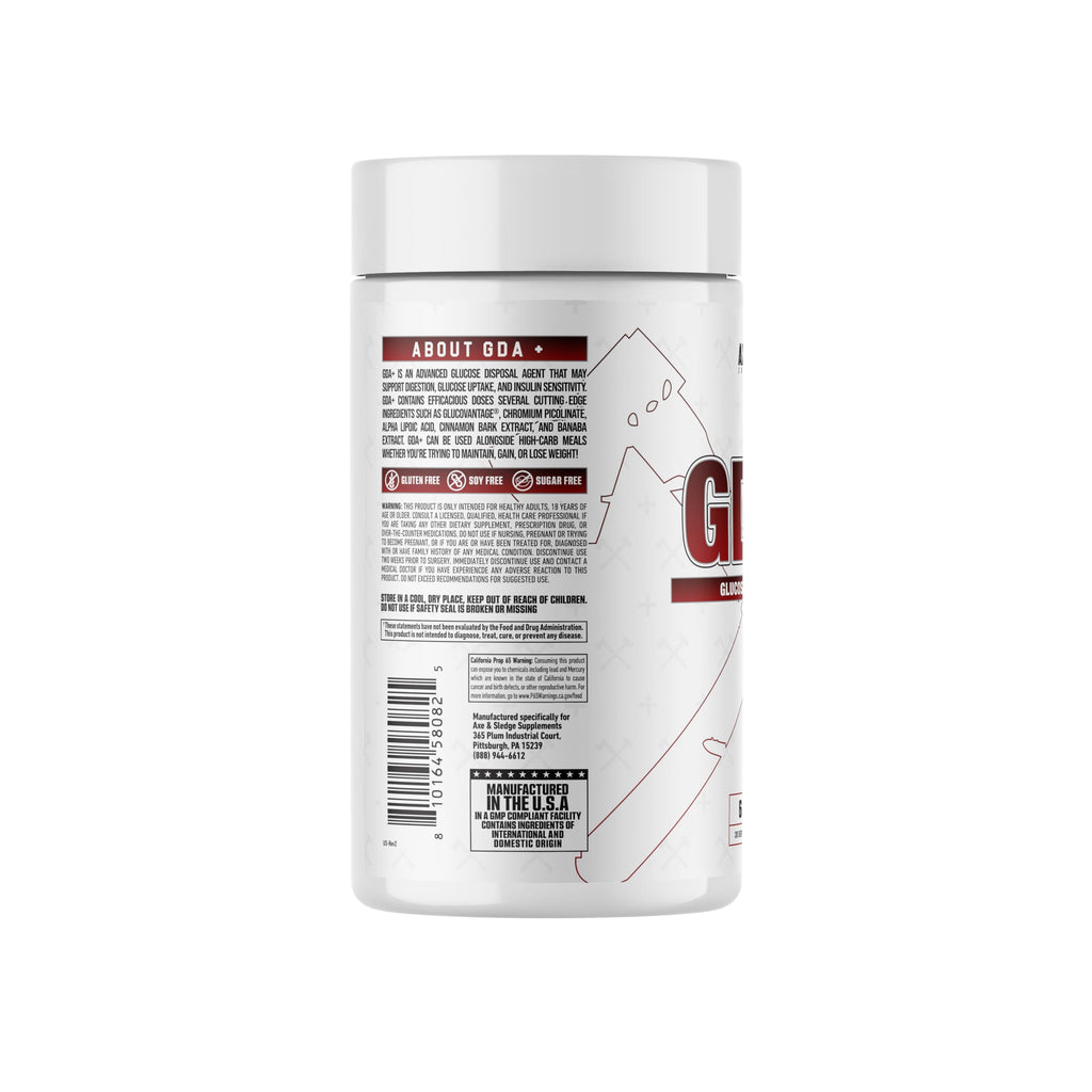blood sugar stabilization with GDA+