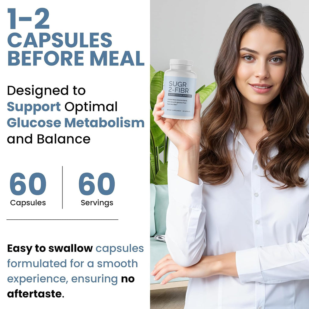 Blood sugar support with dietary fibers