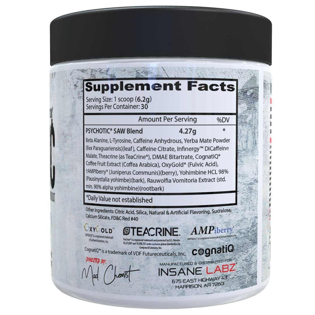 Bloodbath pre workout for endurance