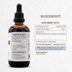 Bloodroot tincture for holistic health