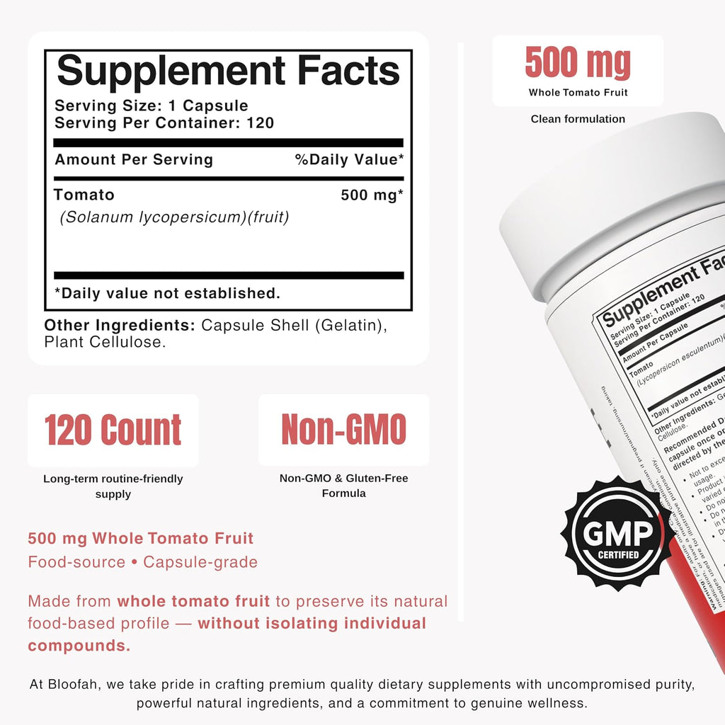 Bloofah lycopene for heart health