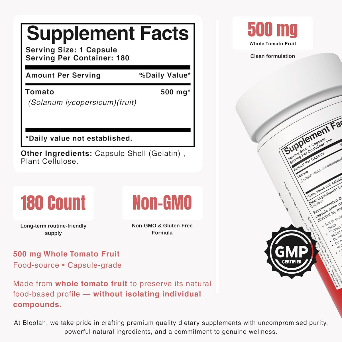 Bloofah lycopene for heart health