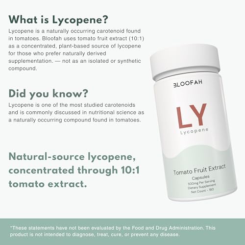 Bloofah lycopene supplement for wellness