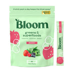 Bloom Nutrition berry greens powders