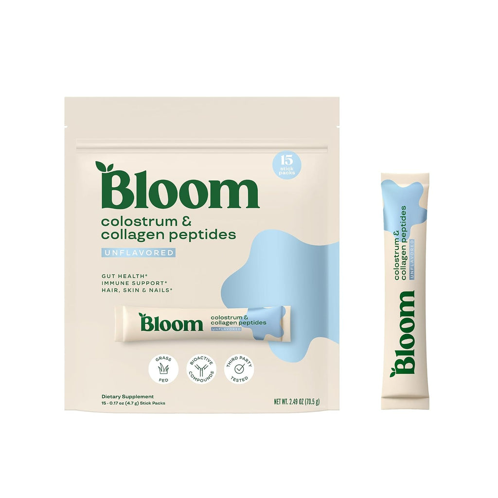 Bloom Nutrition bovine colostrum benefits