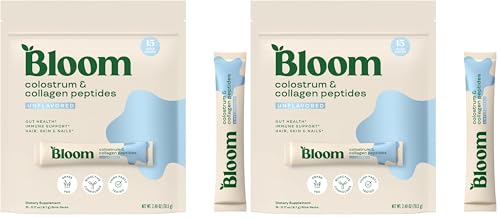 Bloom Nutrition bovine colostrum benefits