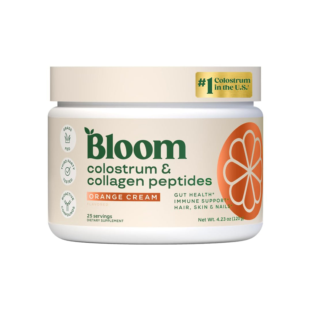 Bloom Nutrition colostrum powder benefits