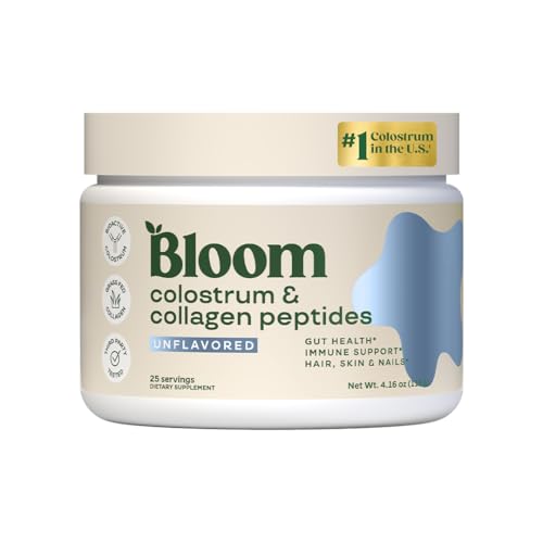 Bloom Nutrition colostrum powder for gut health