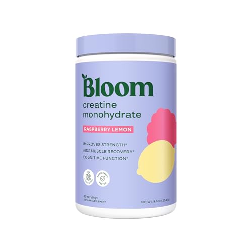 Bloom Nutrition creatine monohydrate powder