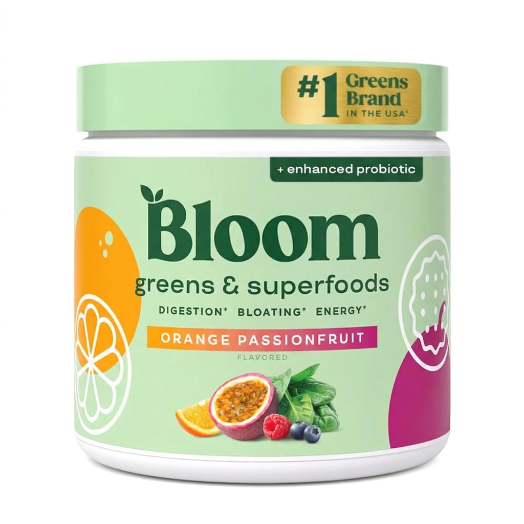 Bloom Nutrition greens powders for energy