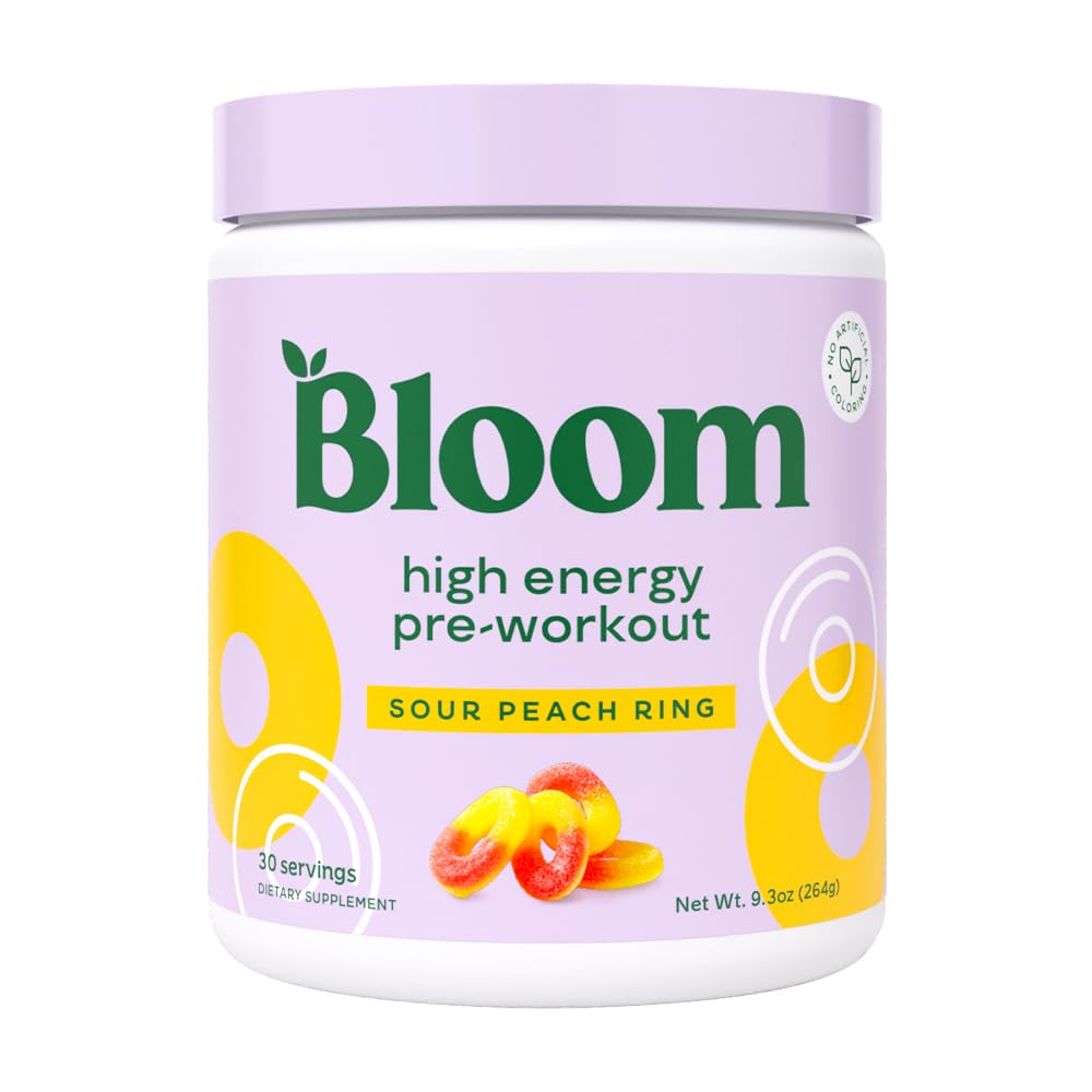Bloom Nutrition pre-workout energy boost