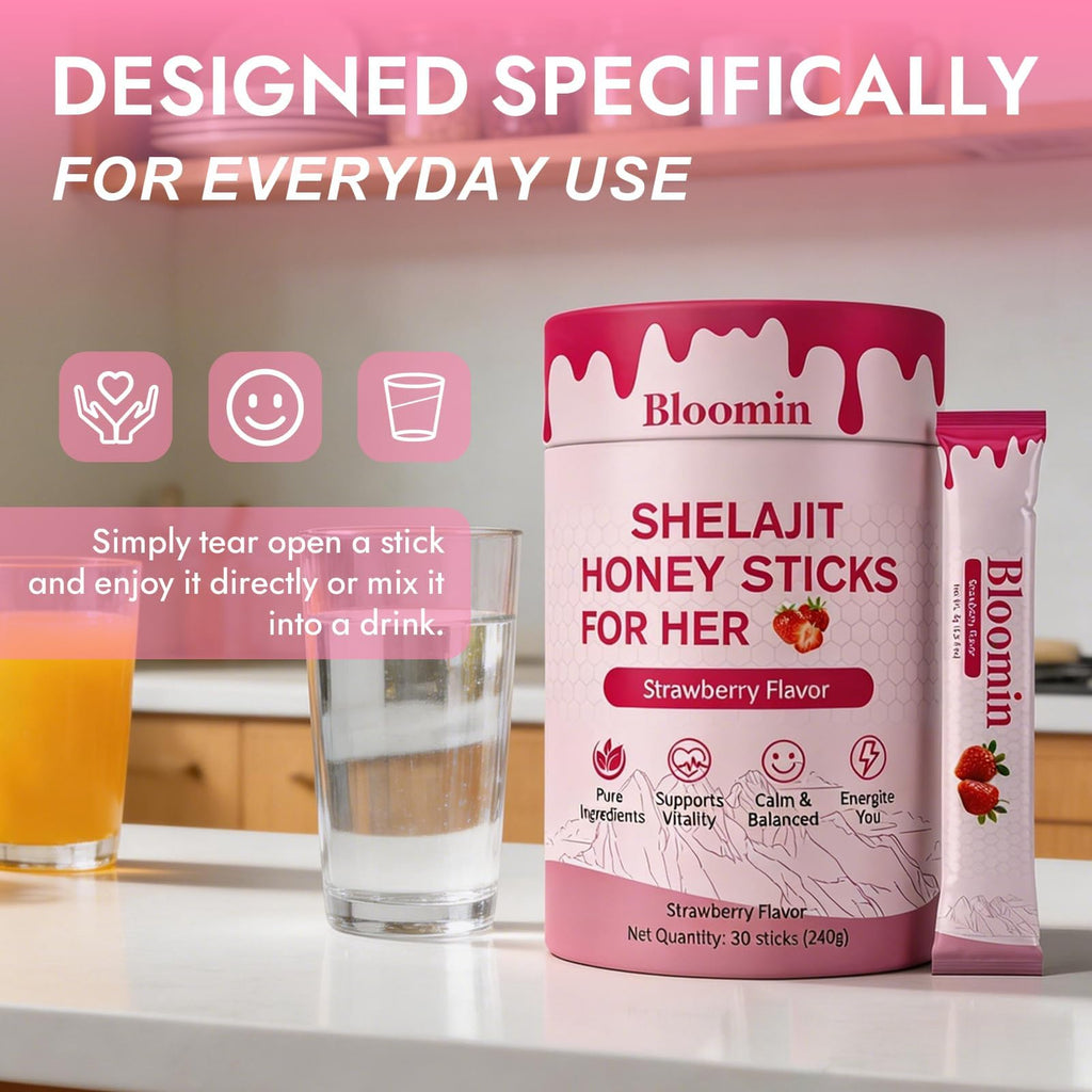 Bloomin honey sticks for vitality