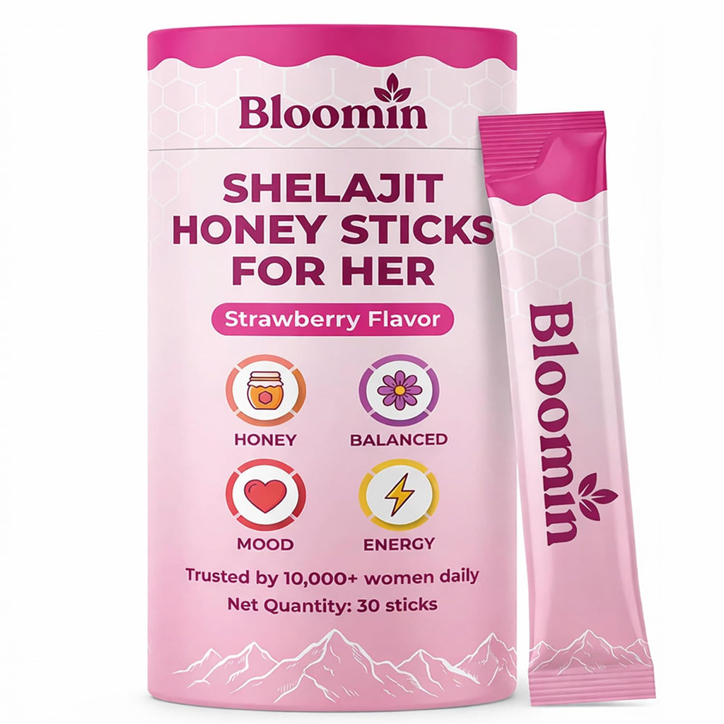 Bloomin honey sticks with saffron