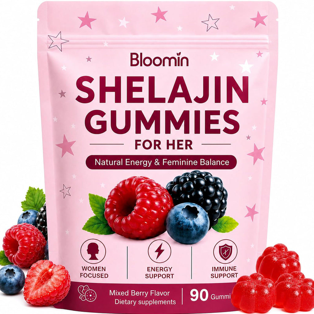 Bloomin Shilajit gummies for energy