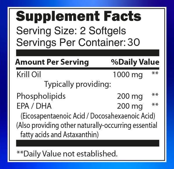 Blossom Nature krill oil for joint support