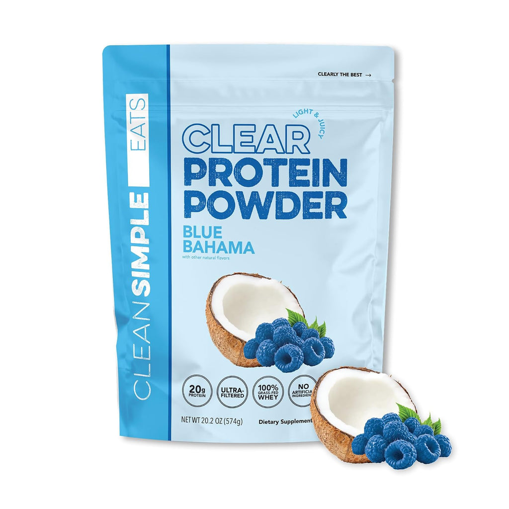 Blue Bahama whey protein drink