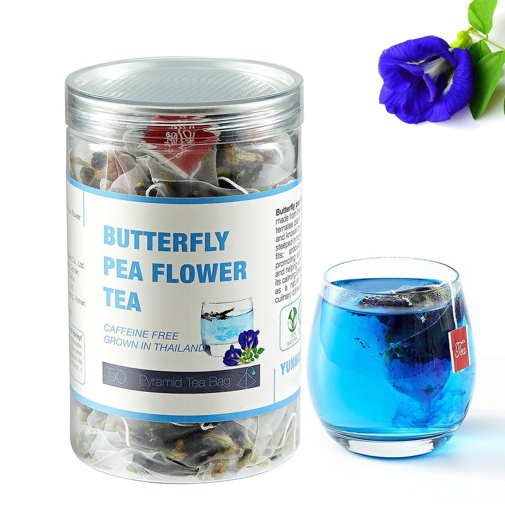 blue butterfly pea flower tea bags