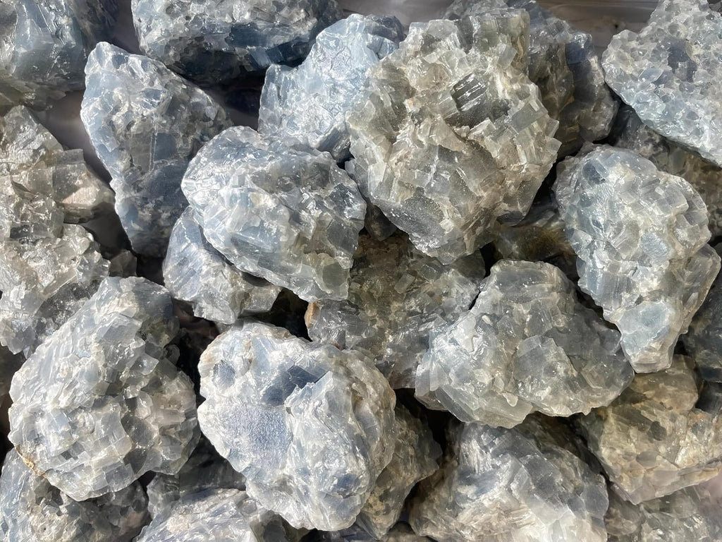blue calcite stones in herbal blends