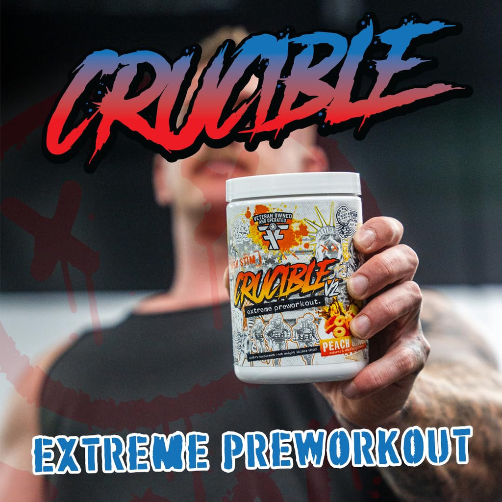 Blue Cherry flavour pre-workout supplement