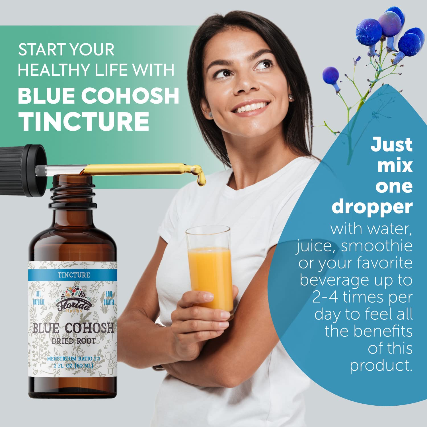 blue cohosh tincture for menstrual support