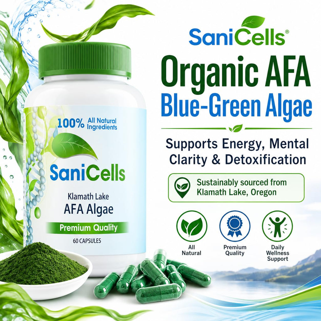 Blue-green algae multivitamins for health