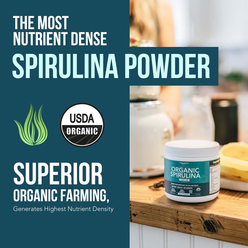 blue-green algae spirulina for wellness