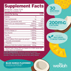 Blue Hawaii flavour pre-workout supplement
