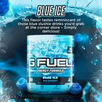Blue Ice flavour energy boost