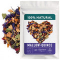 Blue Mallow and Quince herbal tea blend
