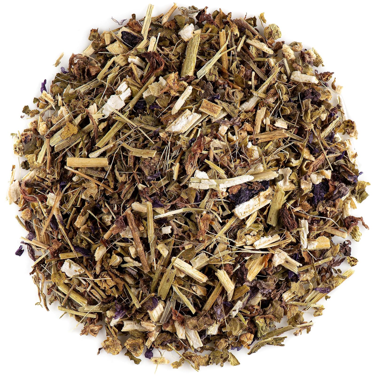 blue mallow herbal tea flowers