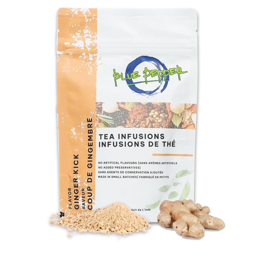 Blue Pepper ginger kick tea bags