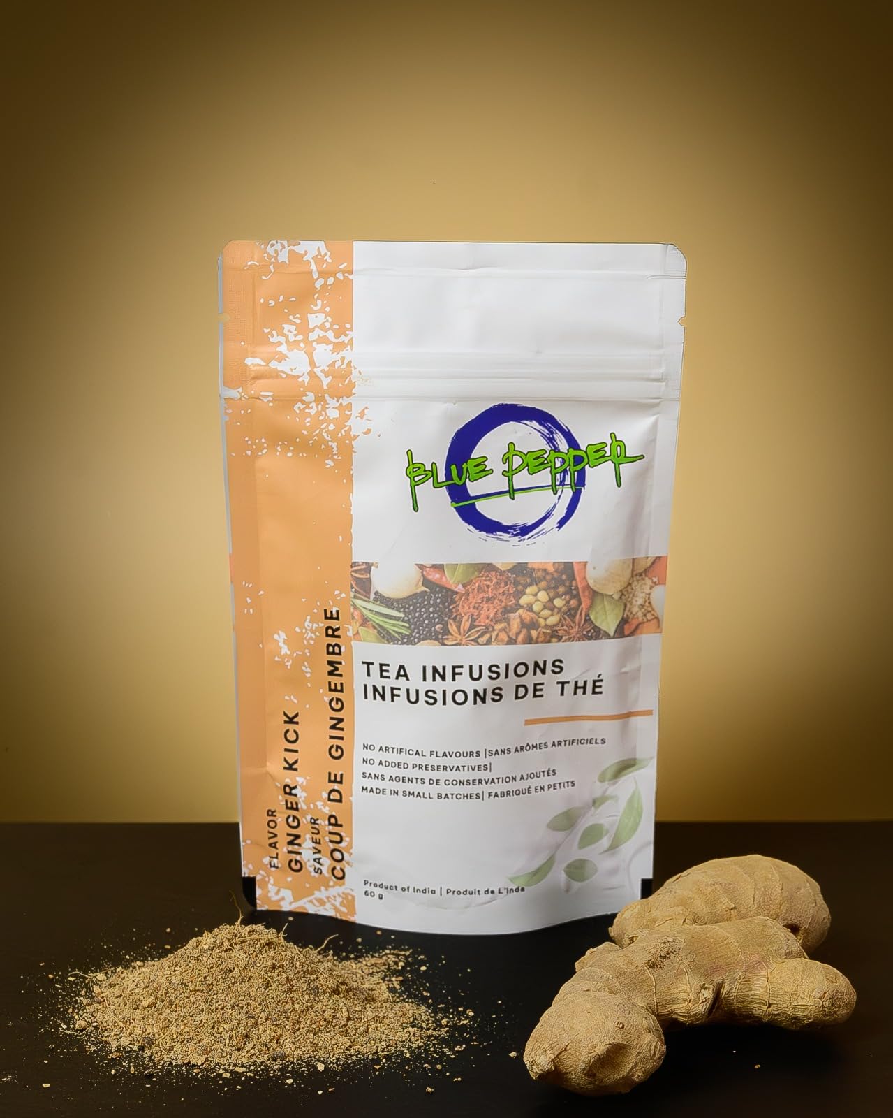 Blue Pepper herbal tea for digestion