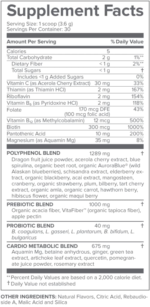 blue polyphenol blend for immunity
