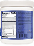 Blue raspberry amino drink for workouts