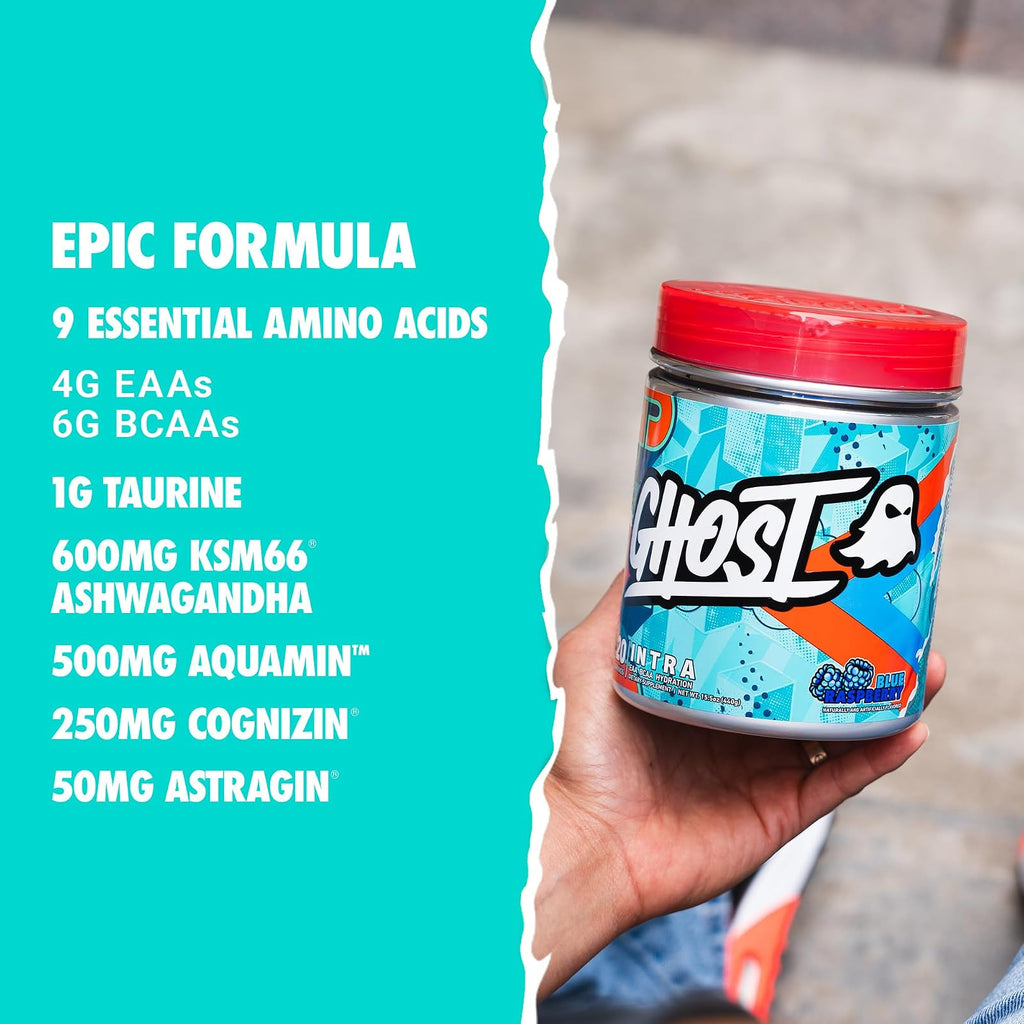 Blue raspberry BCAA energy boost