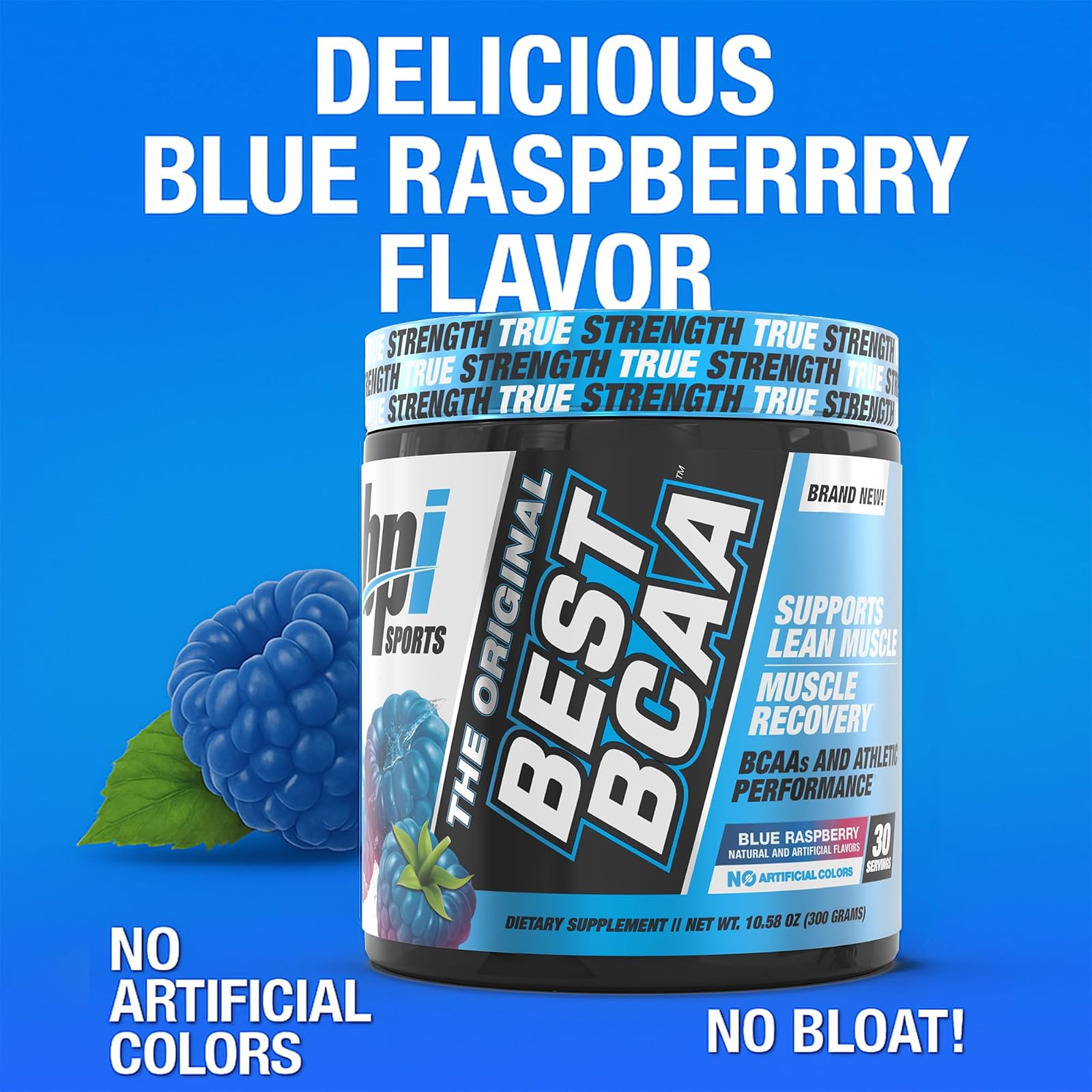 Blue raspberry BCAA for energy