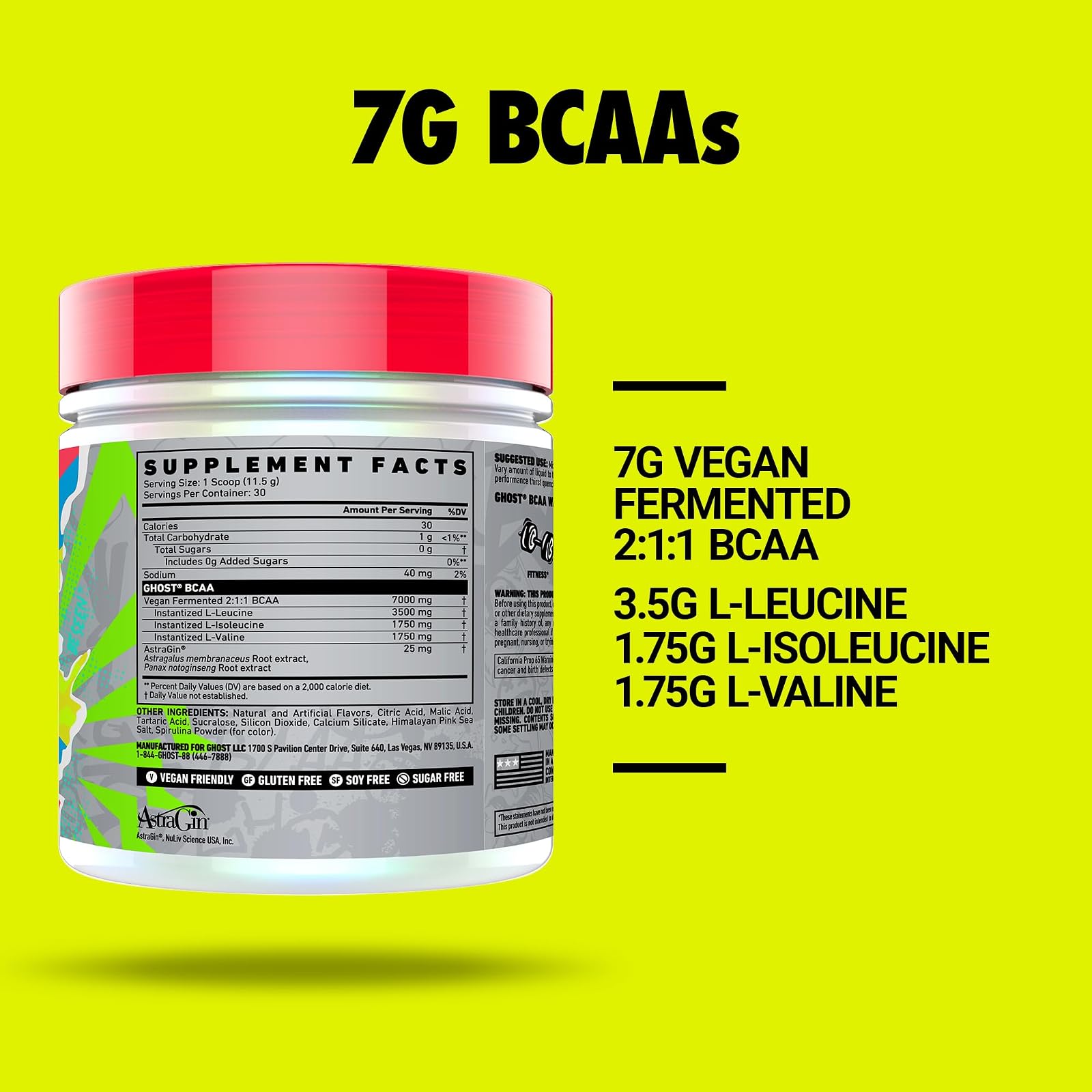 Blue Raspberry BCAA for workout support