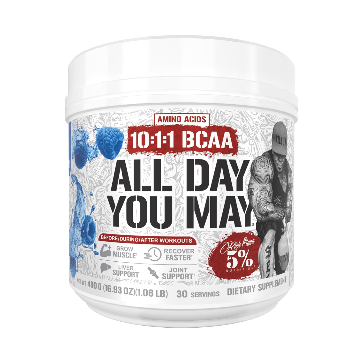 blue raspberry BCAA powder benefits