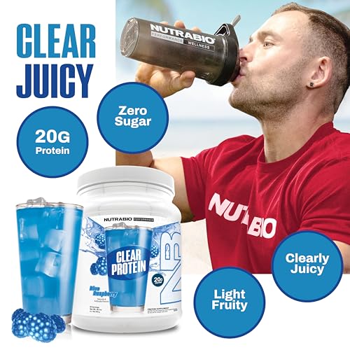 blue raspberry clear protein isolate