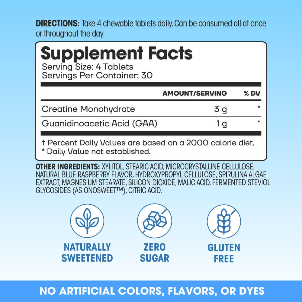 blue raspberry creatine energy boost