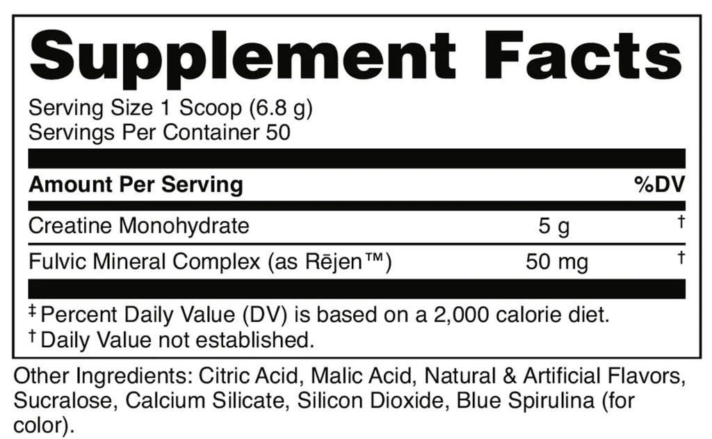 blue raspberry creatine for energy