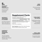 blue raspberry creatine monohydrate powder