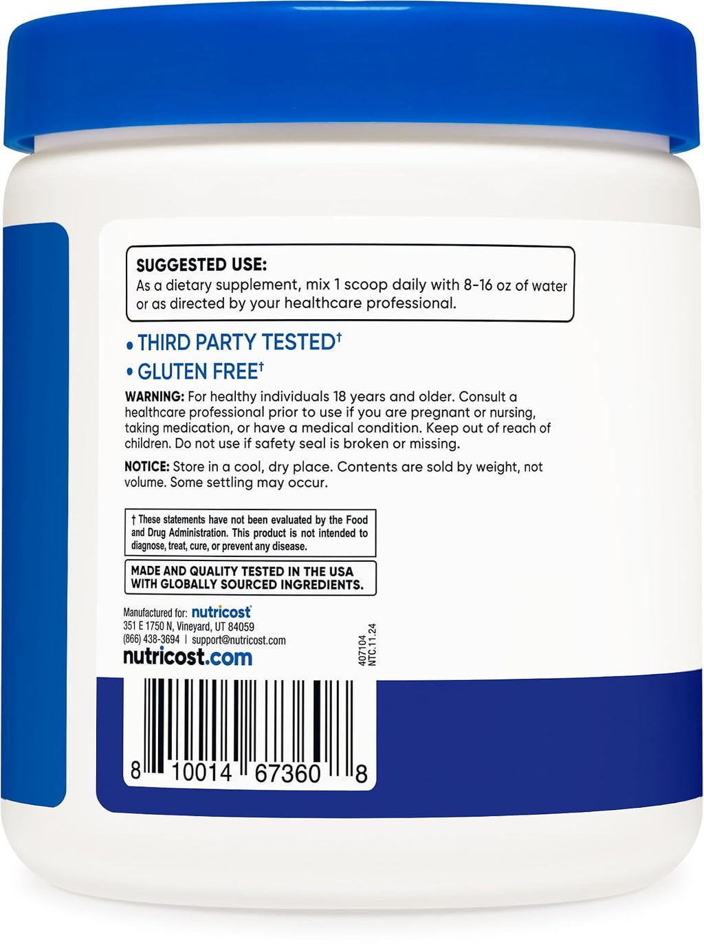 blue raspberry EAA powder for recovery