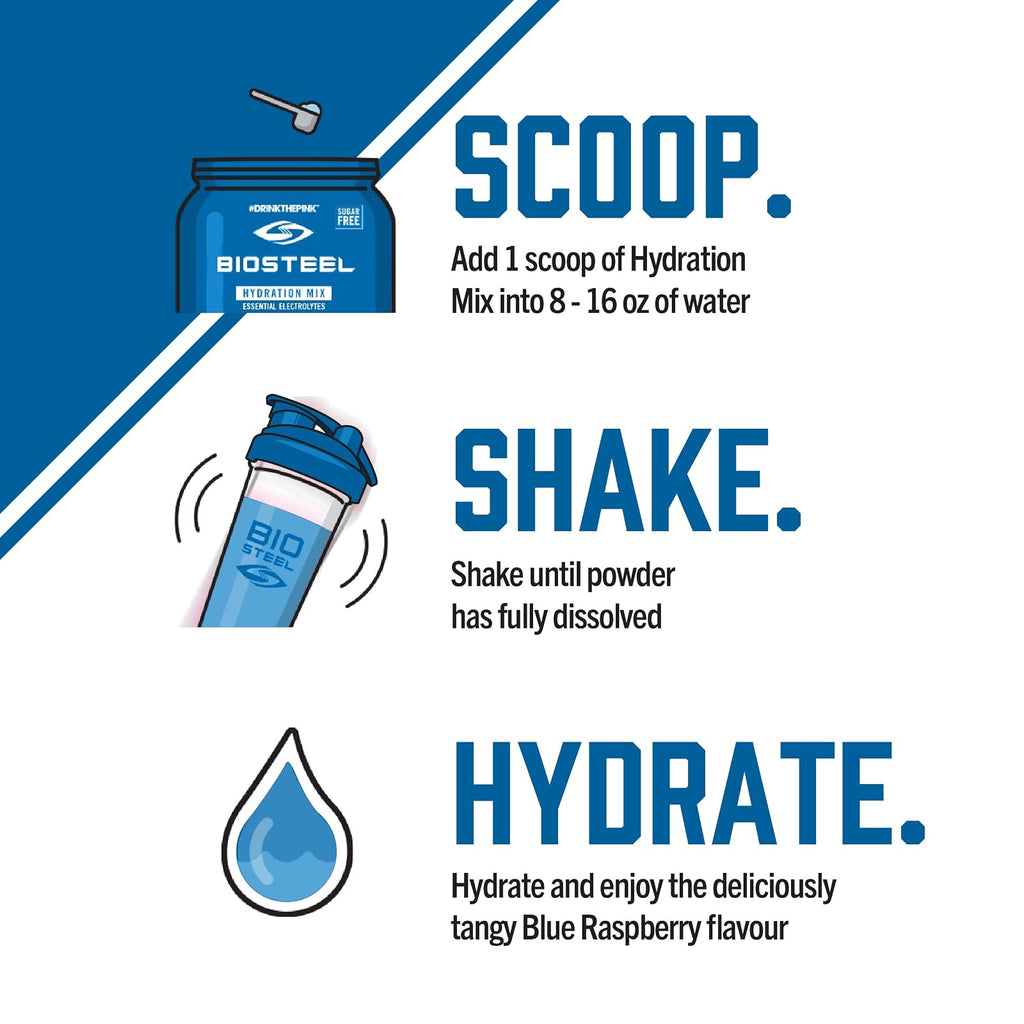 Blue Raspberry electrolyte drink mix