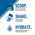 Blue Raspberry electrolyte drink mix