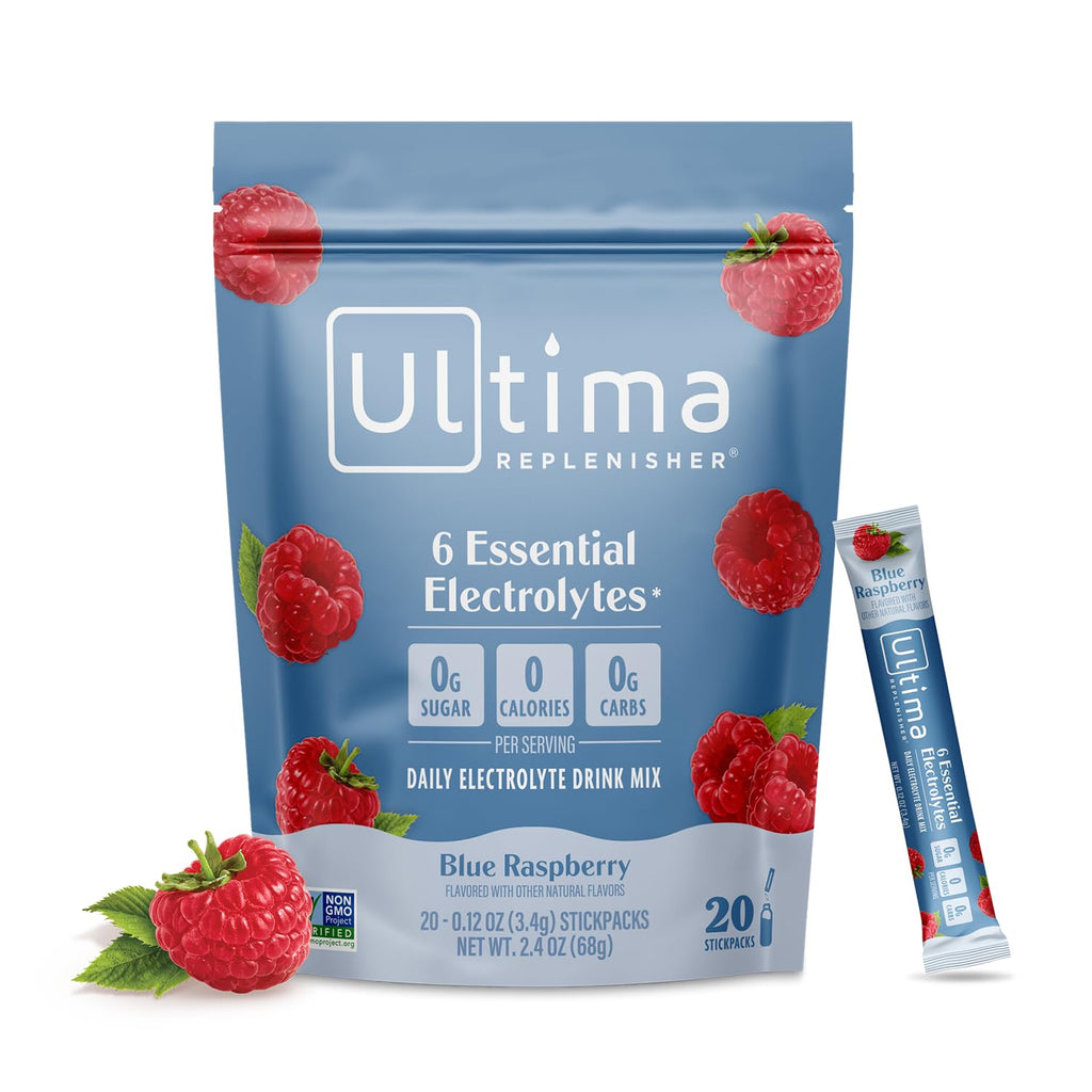 blue raspberry electrolyte packets