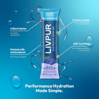 blue raspberry electrolyte powder for hydration